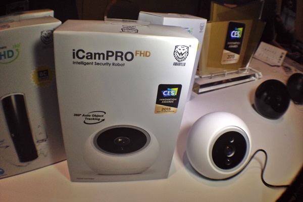 [CES 2015 Unveiled] Smart-tracking with "iCam HD Pro" from Amaryllo