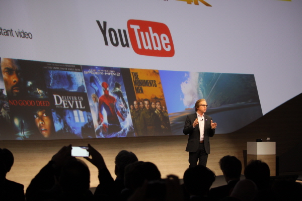 [CES 2015 Press Day] Sony Presents High-definition TV and Small Electronics