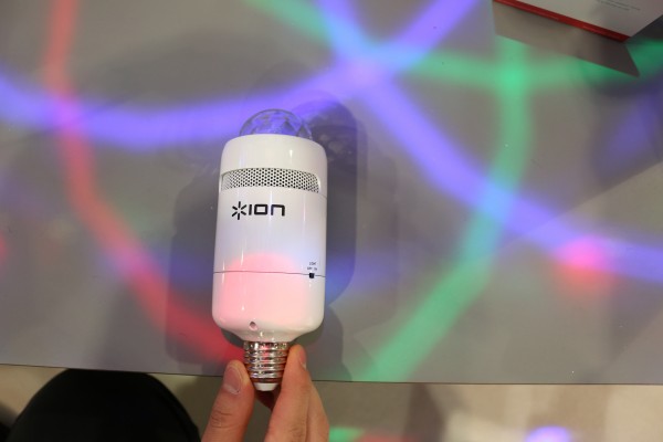 [CES 2015] ION's Long-lasting LED Bulb Plays Music