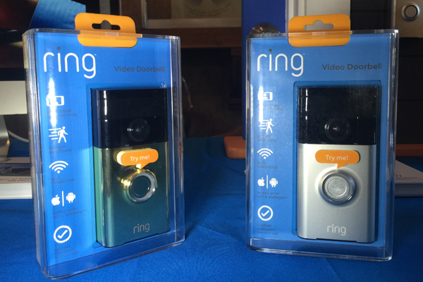 [MWC 2015 Video] IoT Doorbell "Ring" Introduced