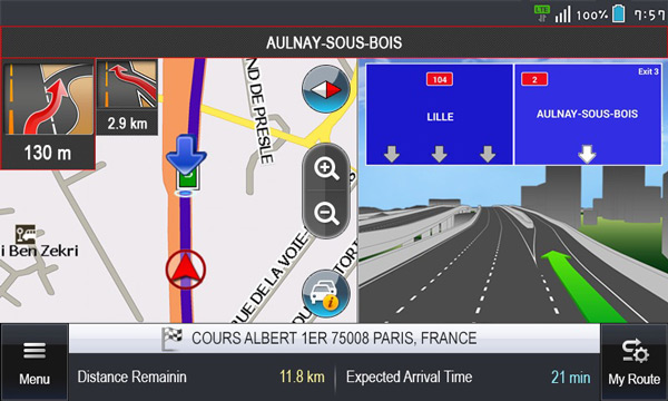 BringGo, the World’s First MirrorLink Car Navigation Certified