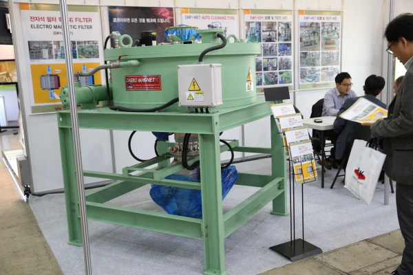 [InterBattery 2015] Daebo Magnetic's Electromagnet Filter