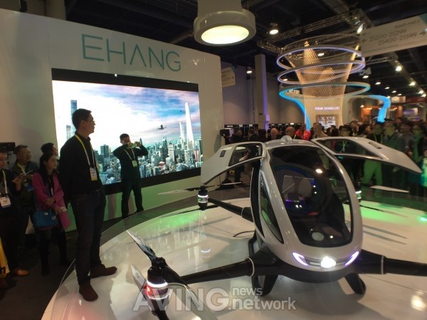 [CES 2016] Men Can Get on The Drones Now! EHANG’s 'EHANG 184'