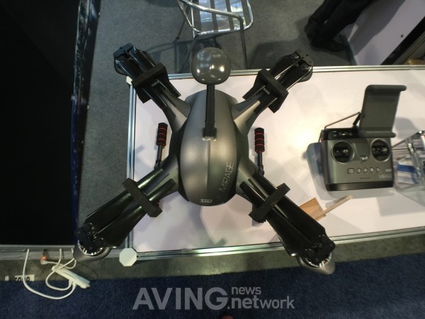[CES 2016] SMD’s Drone 'MIRAGE,' Avoiding Obstacles by Ultrasonic Waves