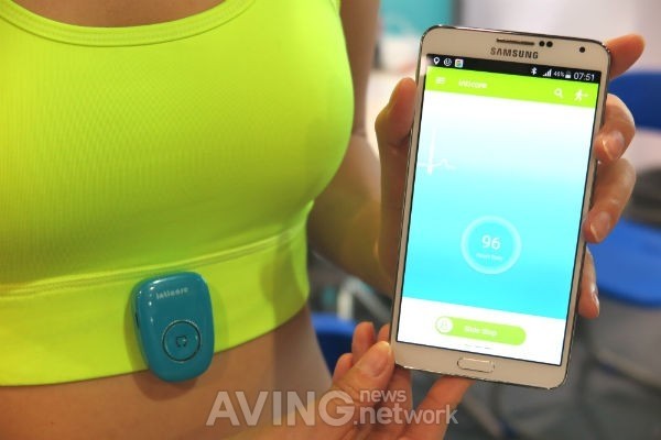 [CES 2016] Appscomm Introduced Wearable Healthcare Device, 'Inticare'