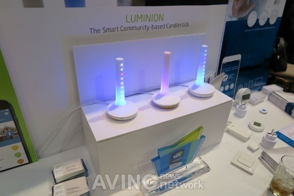 [CES 2016 Unveiled] Ubiant Introduced Smart Candle Stick ‘Luminion’