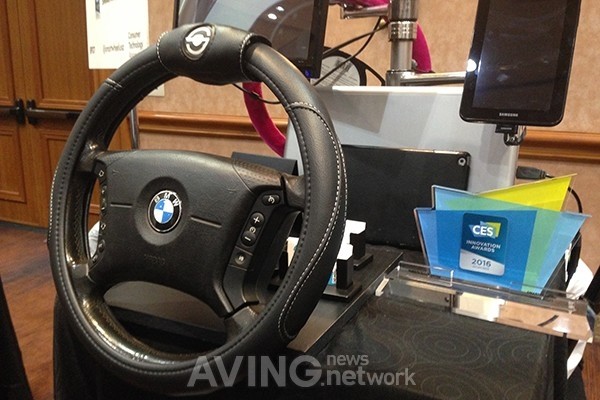 [CES 2016 Unveiled] 'Smartwheel,' a Partner for User’s Safe Driving