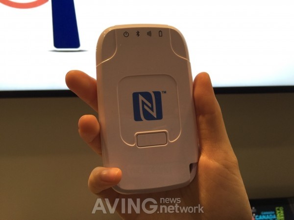 [MWC 2016] DUALi Showcases NFC Bluetooth Reader 'Dragon BT'