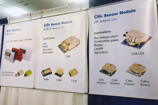 ELT Sensor Showcases Ultra-small CO2 Methane Sensor at "Sensor Expo ...