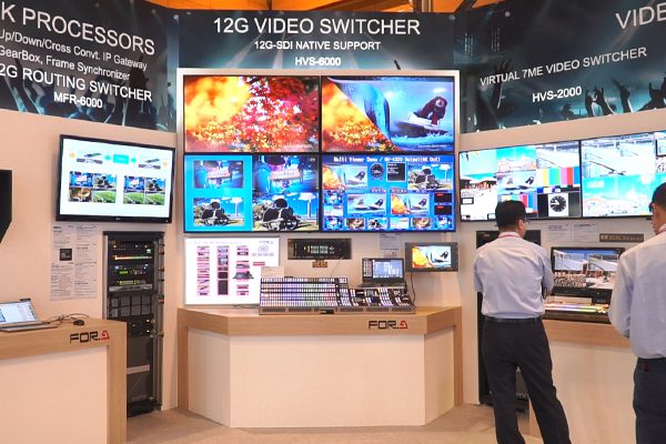 [KOBA 2018] FOR-A Corporation of Korea Showcased 'FA-9600' Multi ...