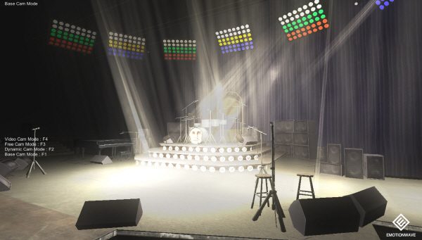 Emotionwave, Showcasing the technology standards for remote concerts