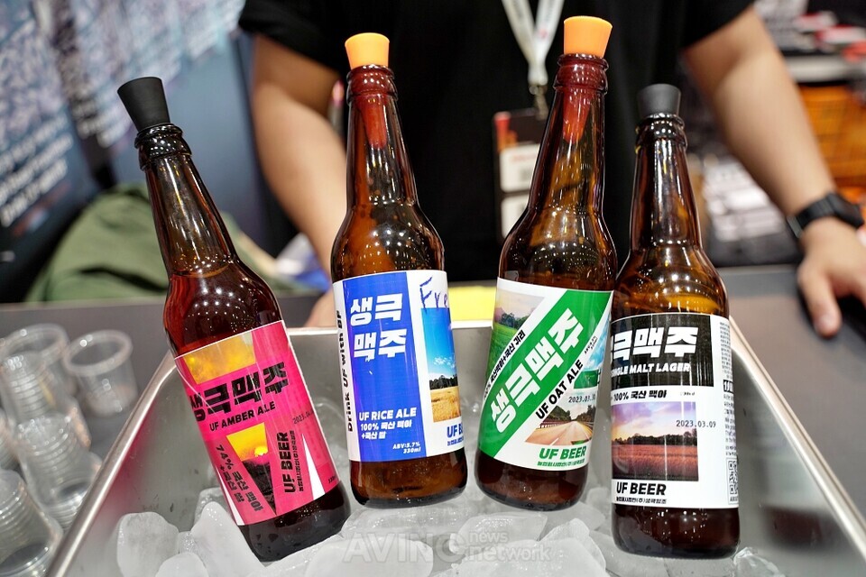 [DRINK SEOUL 2023] UF Beer brought its four craft beers… “Made with ...