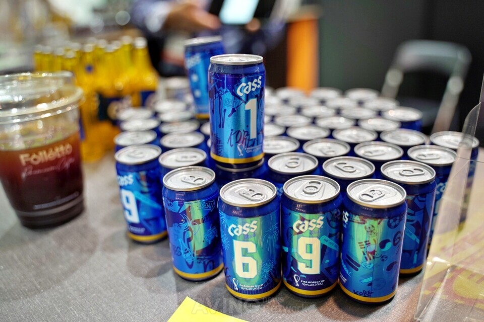 [DRINK SEOUL 2023] Sol Design presented its beer can-shaped miniature ...