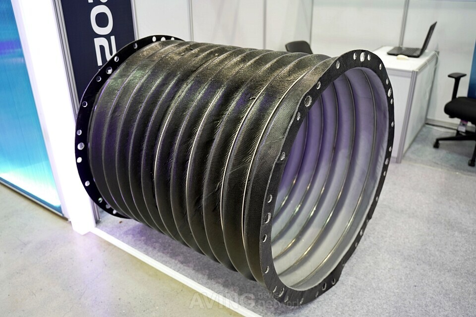 Khan Engineering exhibits bellows for ship engine test operation at ...