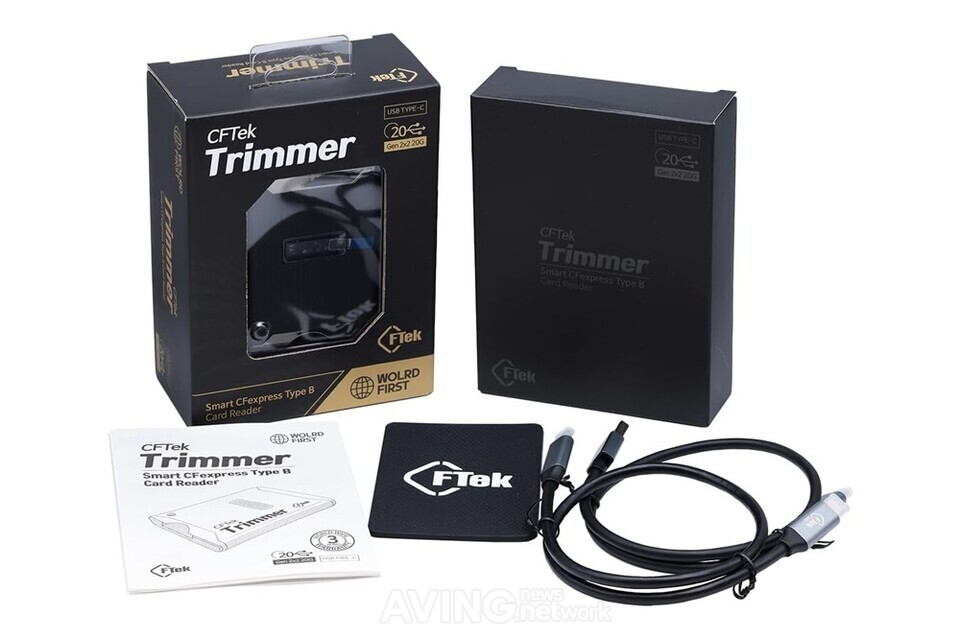 CFTek Showcases CFTek Trimmer CFexpress Type B Memory Card Reader with Built-In Data Deletion ...