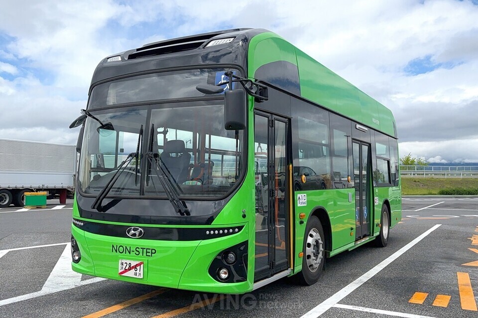 Hyundai's Electric Bus 'Elec City Town' Runs Carbon-Free in UNESCO ...