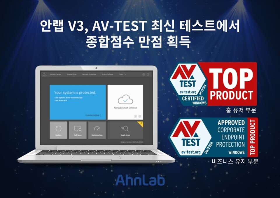 [Pangyo Tech] AhnLab V3 Scores Full Marks in the Latest ‘AV-TEST ...