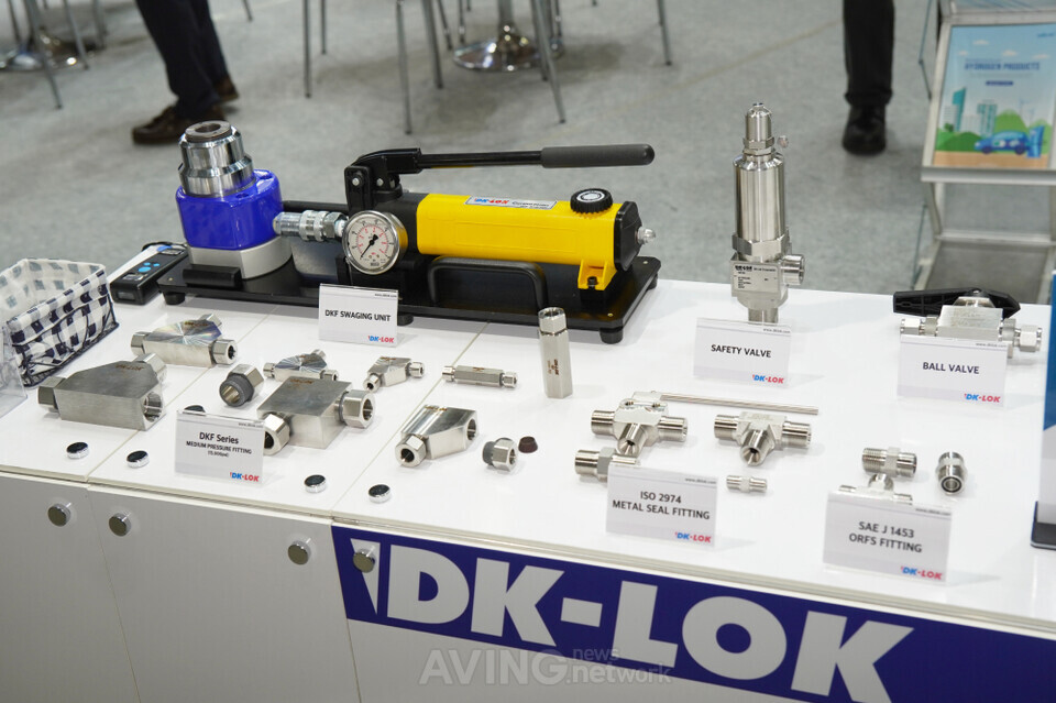 DK-LOK Showcases ‘DKF’ and Other High-Pressure Gas Fittings at H2 MEET ...