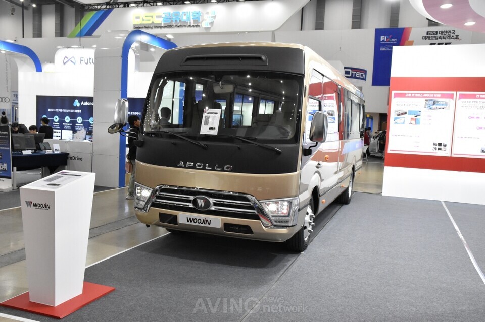 Woojin Industrial Systems showcases “APOLLO 900 Rapid Charging Low-Floor Electric Bus” at FIX ...