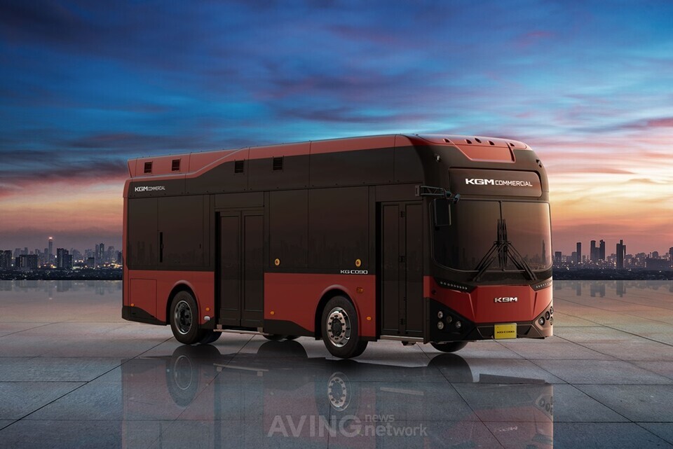 KGM Commercial begins mass production of 9M electric buses at Gunsan ...