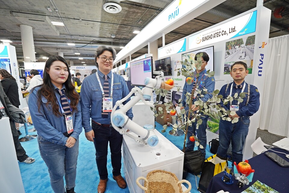 [GBSA at CES 2025] SungHo ATEC Revolutionizes Agriculture with AI-Based Robot System ‘EVE System’