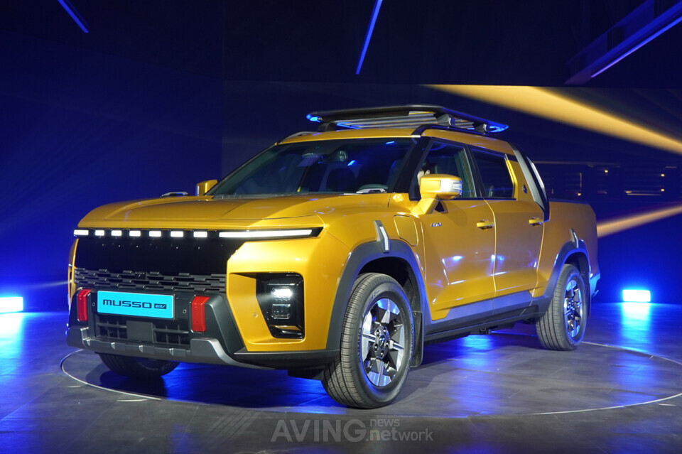 KGM Launches Korea’s First Electric Pickup ‘Musso EV’: A Fusion of ...