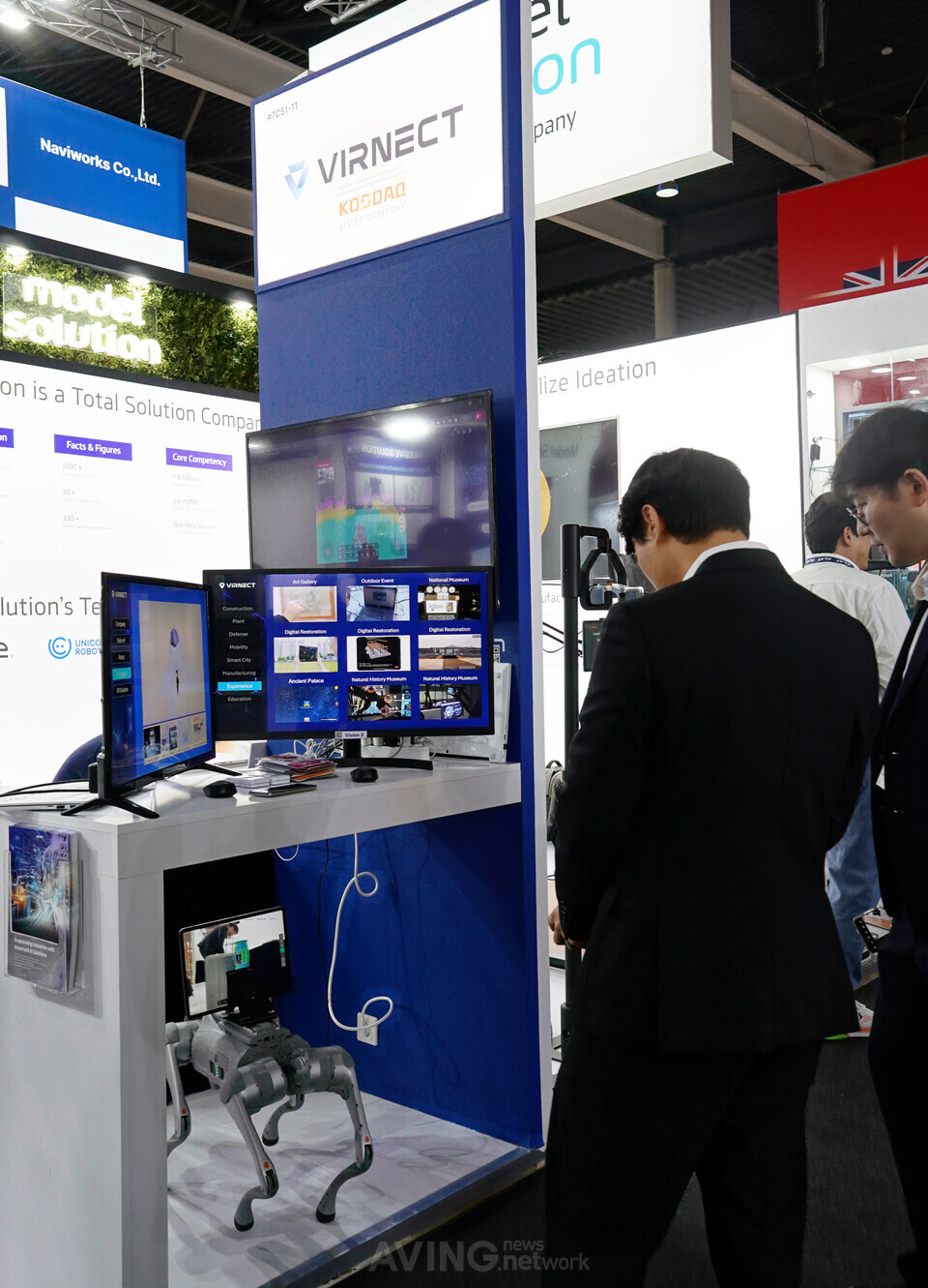 VIRNECT Showcases ‘VisionX’ and ‘Robosim’ at MWC 2025: “Korea Can Lead AI Hardware Industry”