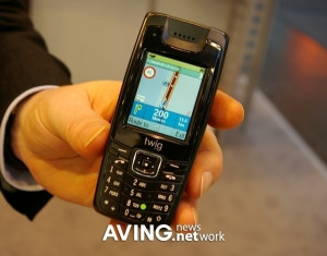 BENEFON presented its new GSM navigation phone 'Twig'
