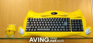 Cat keyboard and mouse