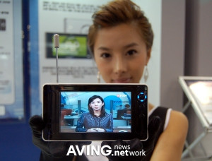 on Timetek to reveal 4-inch dual band T-DMB PMP