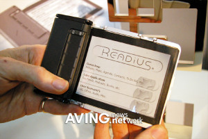 Polymer Vision to unveil flexible e-book