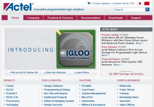 Actel to release Libero IDE with new power-driven layout