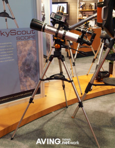 Celestron's innovative SkyScout Scope puts the universe in focus for all