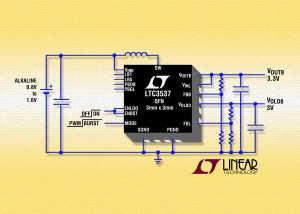 Linear to release a 600mA, 2.2MHz synchronous boost regulator