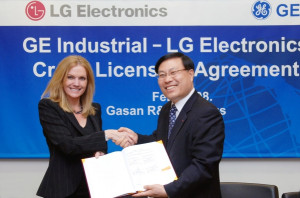 LG and GE to announce patent cross-license agreement