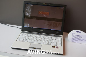 BenQ's strategic notebook 'Joybook X31' - Detailed Image