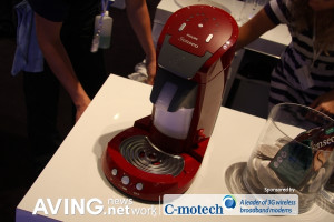 Philips's new coffee maker 'SENSEO' with fresh milk container