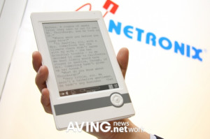 Netronix to present its ebook supporting touchscreen and 3G connectivity