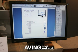 BenQ to display a widescreen monitor 'G2200W'