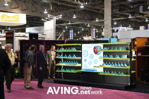 Madix to present its display shelves designed with LED lightings