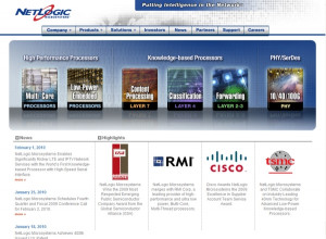 NetLogic to announce World's First Knowledge-based Processor with Serial Interface