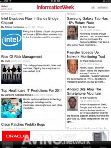 InformationWeek Launches iPad App
