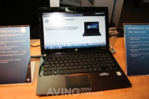 [MWC2011] HP, Thin-Sleek-Solid Notebook 'Probook 5320M'