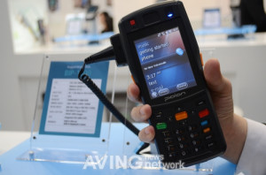 [CeBIT 2011] Bluebird's New Rugged Mobile 'POS BIP-1500'