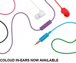 Coloud Colors In-Ear Headphones Now Available