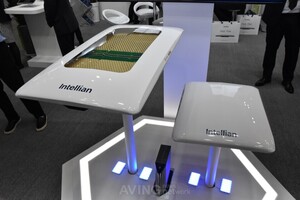 Intellian Technologies shows off ground-fixed flat panel antenna at ...